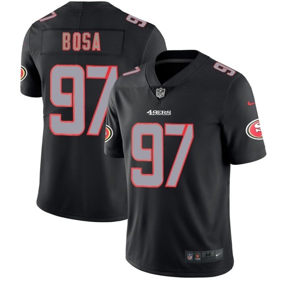 Shirts | San Francisco 49ers Nick Bosa Black Jersey | Poshmark
